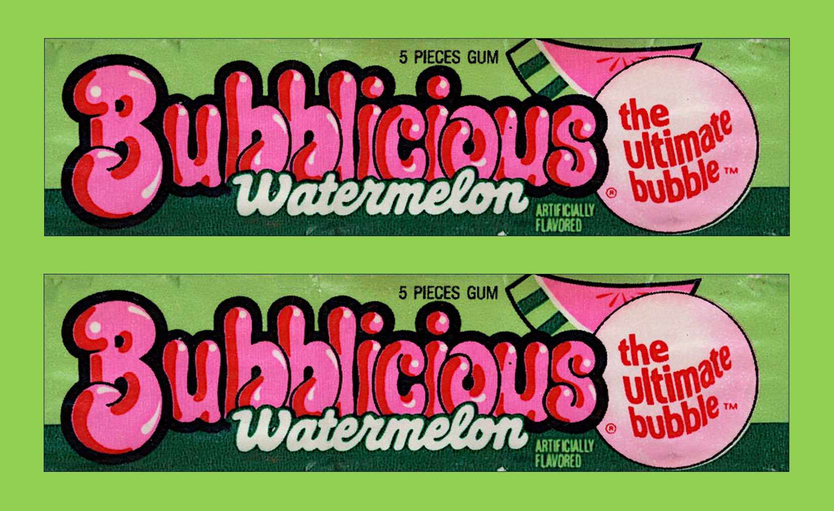 Bubblicious Watermelon Gum