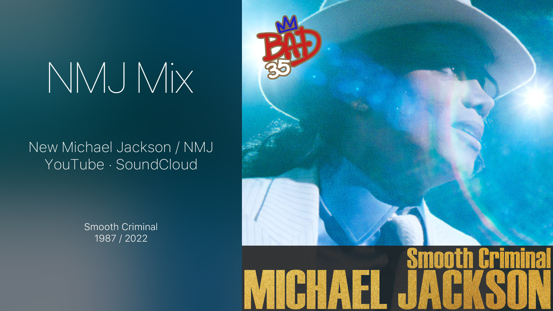 Michael Jackson Smooth Criminal Album Cover