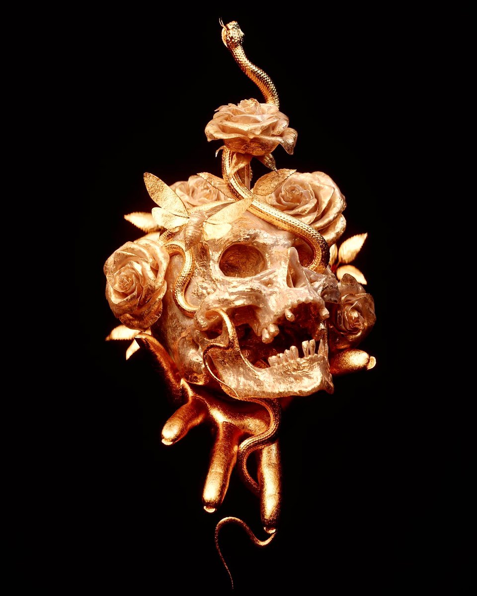 「GM to the beauty of darkness 💛💀 」|Billelisのイラスト