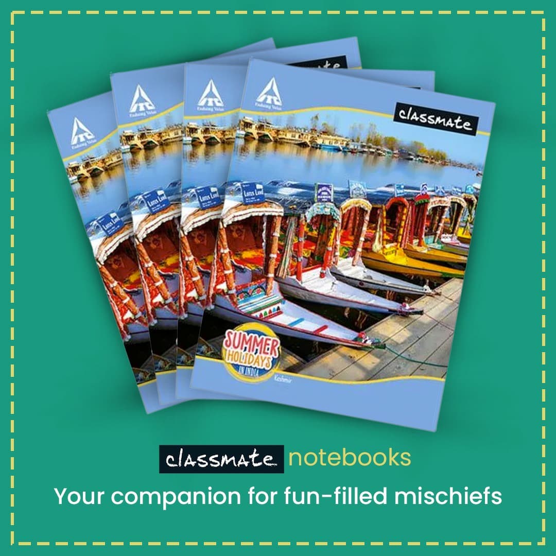 Classmate Notebooks Advertisement
