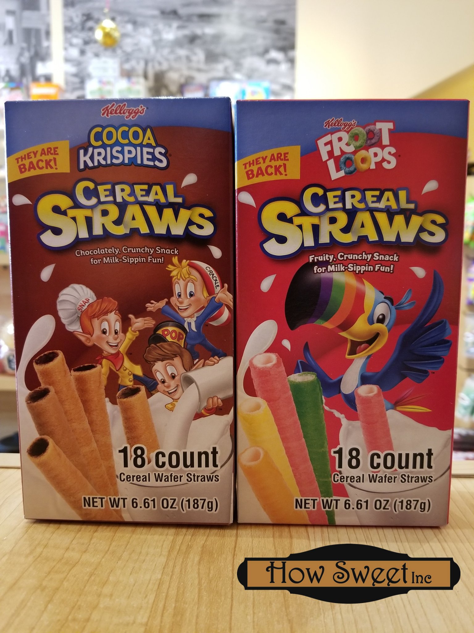 Cocoa Krispies Cereal Straws