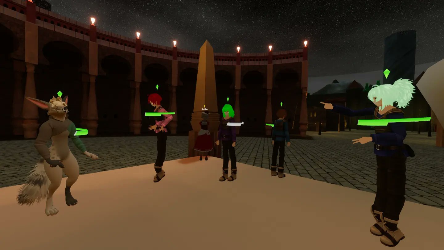 VRCワールドレビュー壱[ProjectAincrad] - HelloWorld