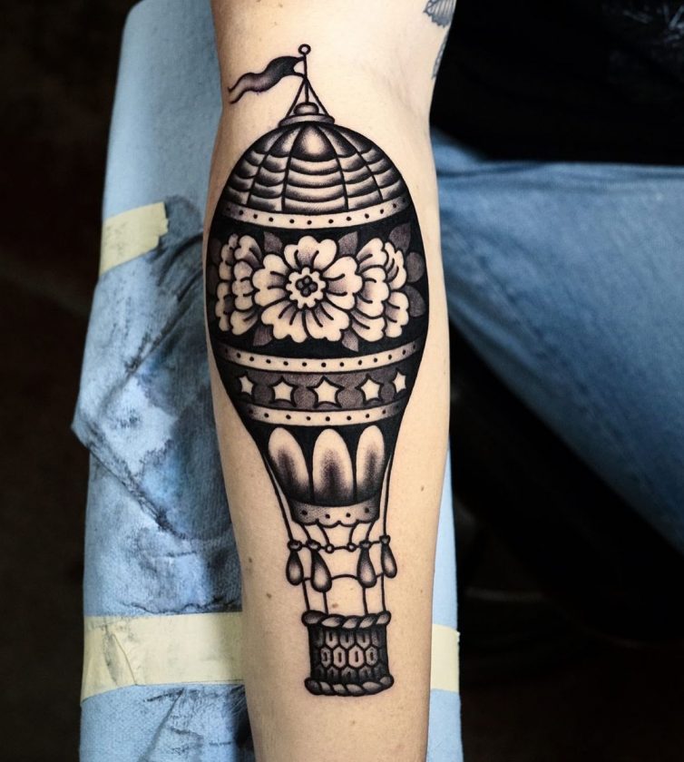 Gas Balloon Tattoos