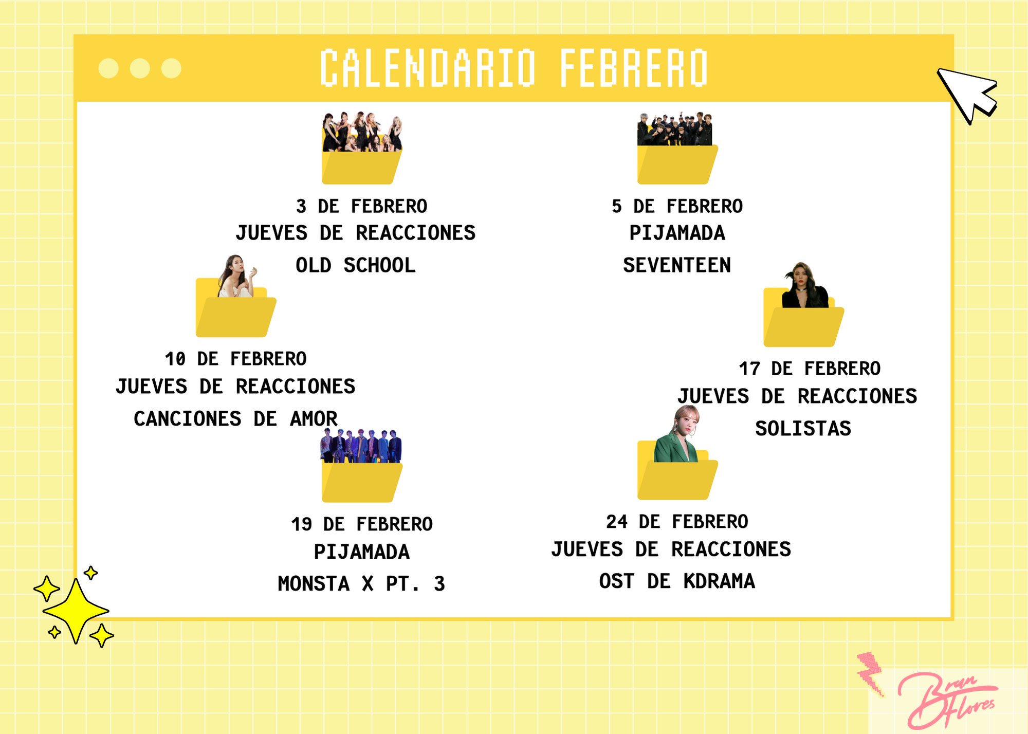 Calendario Febrero 2022