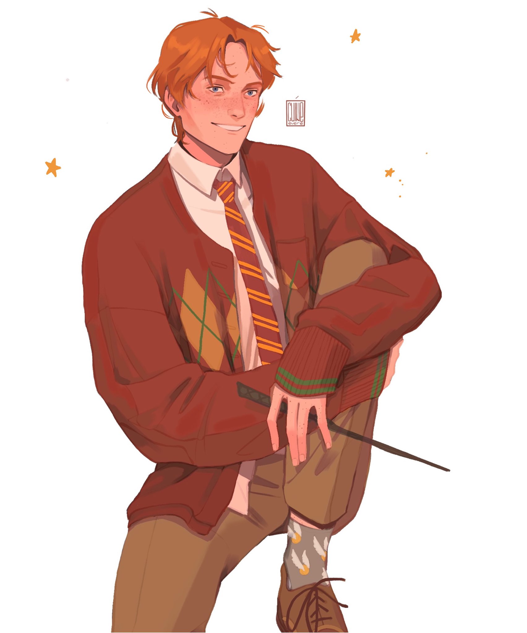Fred Weasley And Hermione Granger Fan Art