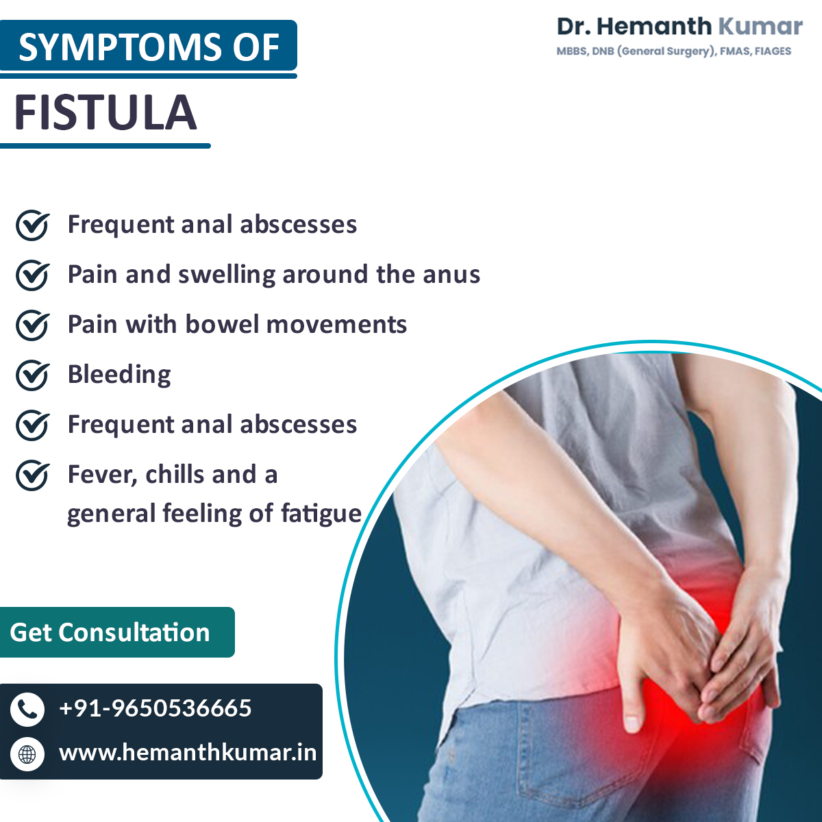 Fistula Symptoms
