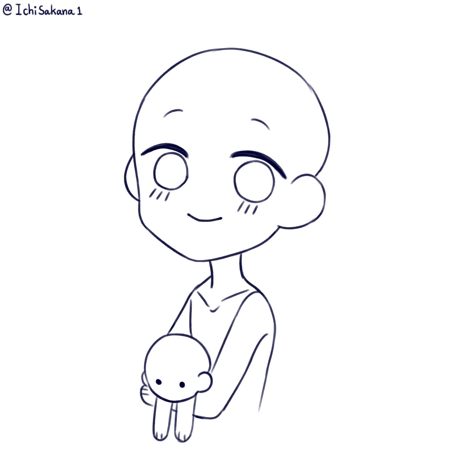 Anime Drawing Base Chibi