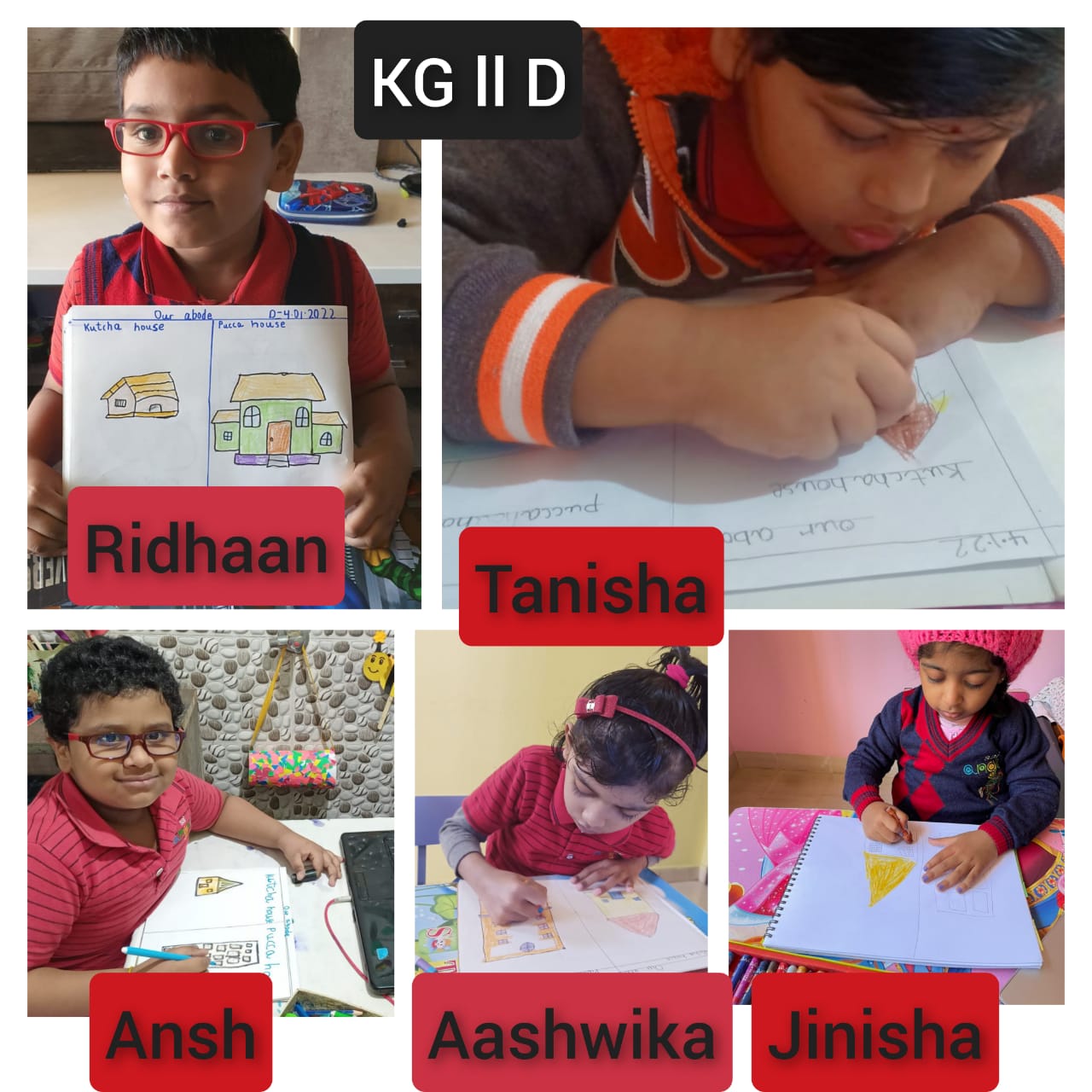 Pucca House And Kutcha House