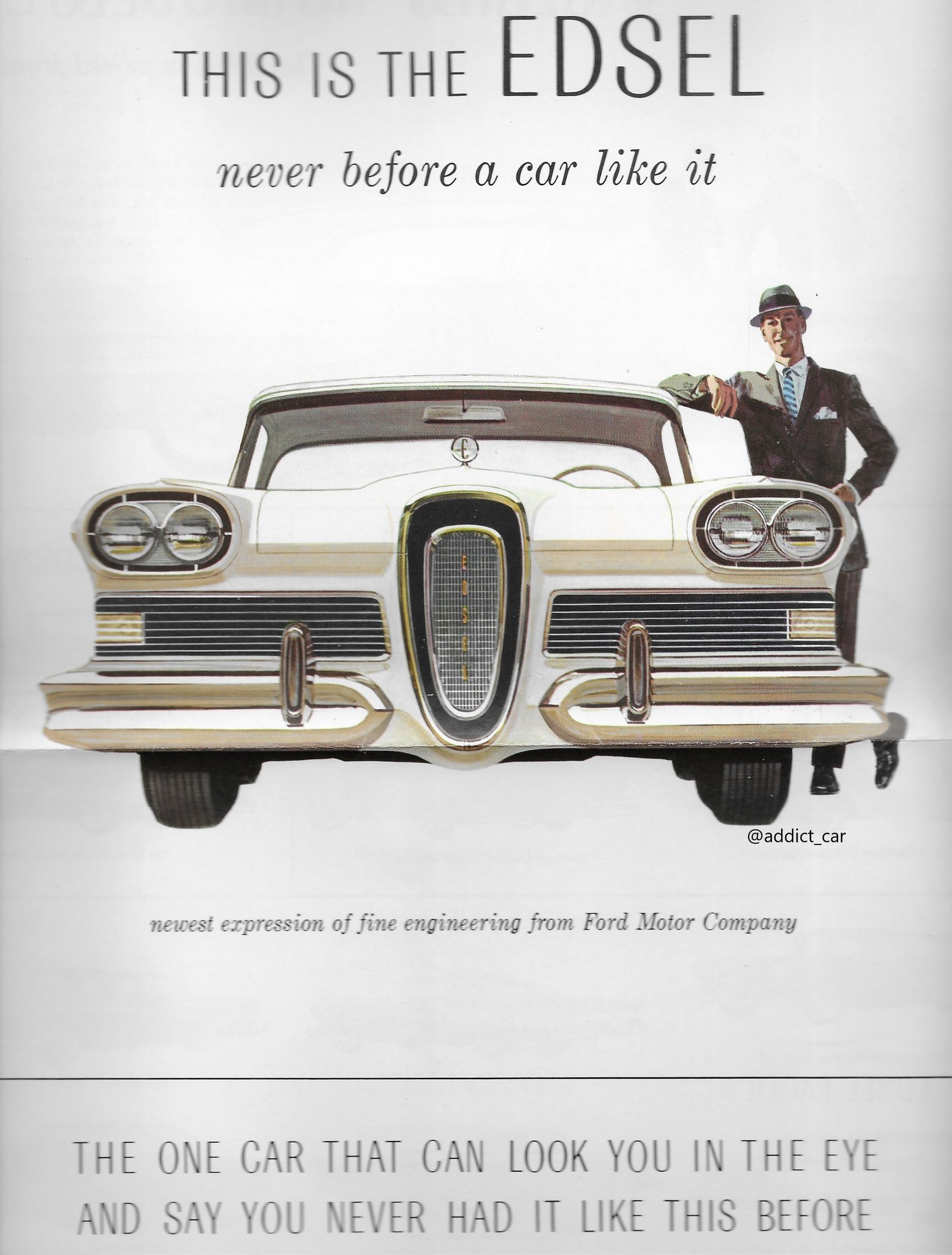 1960 Edsel Brochure Car Brochure Addict On X: "Even Today, Edsel The