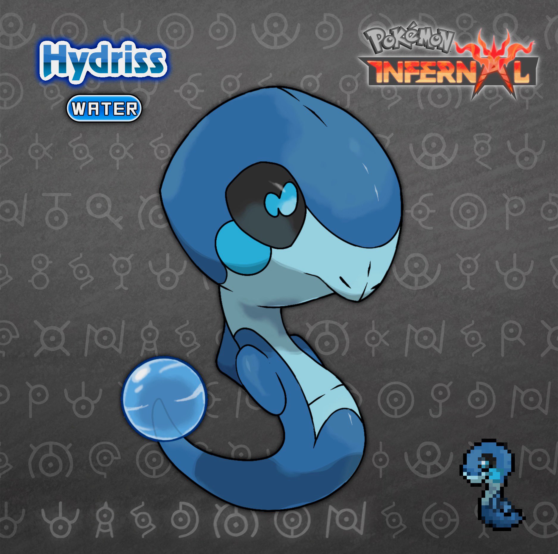 Fakemon Starters Water