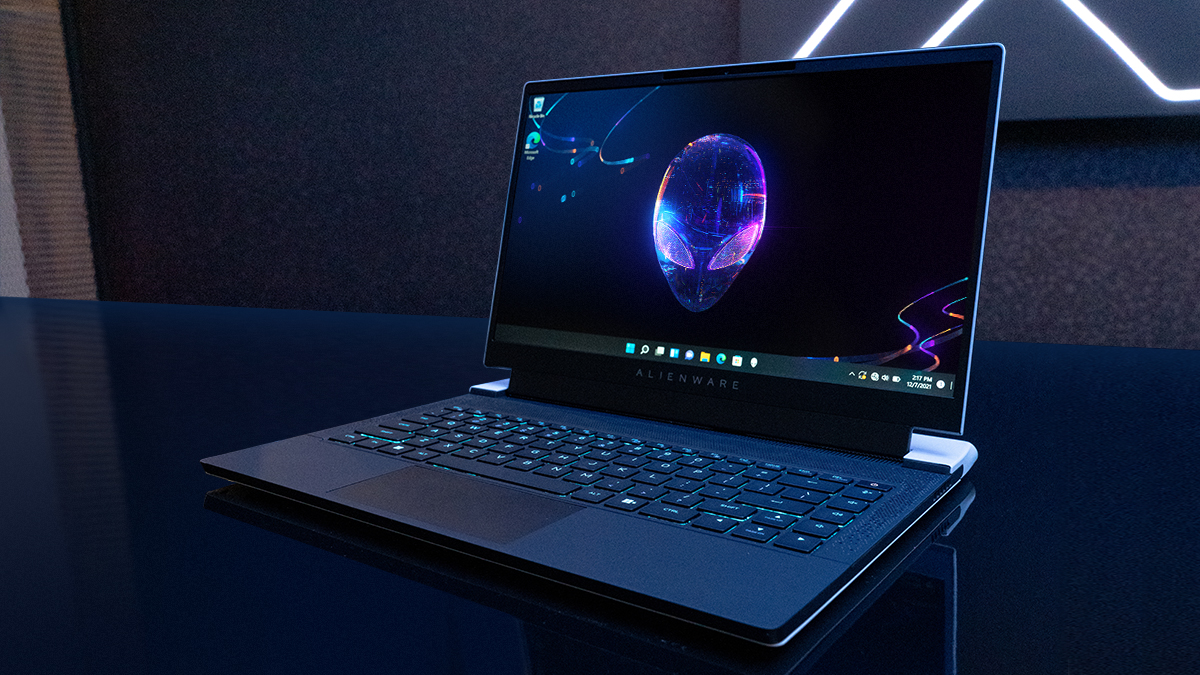 Alienware Laptop Blue