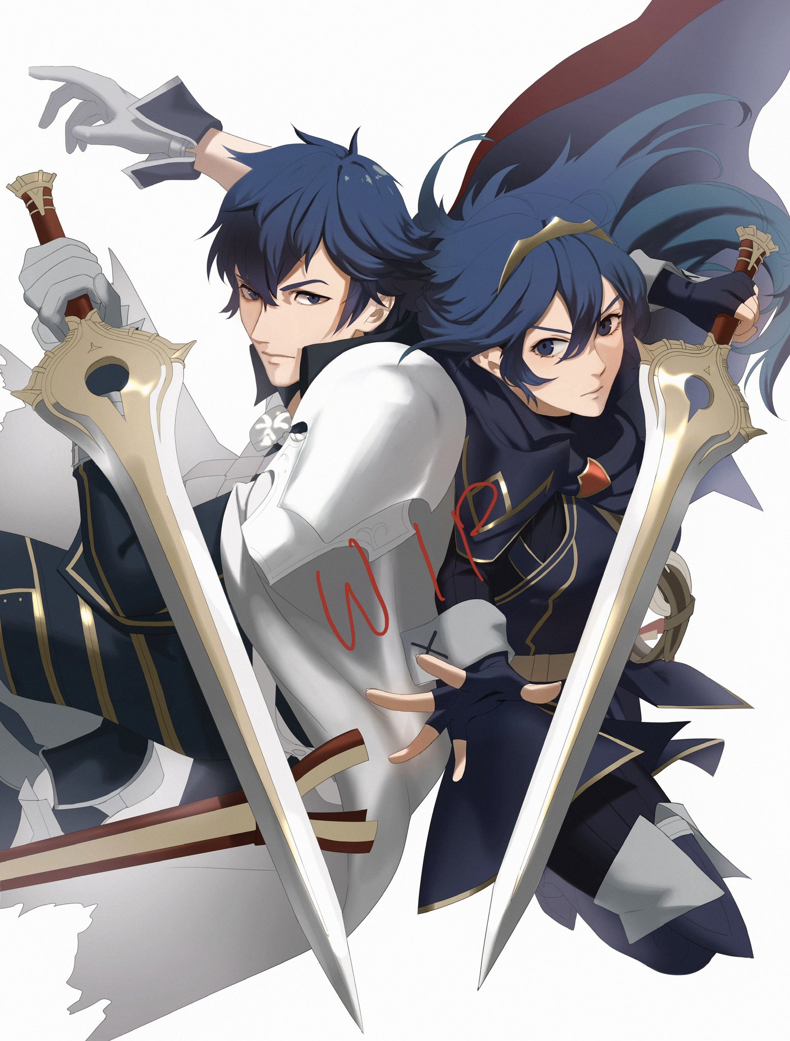 Fire Emblem Awakening Chrom And Lucina
