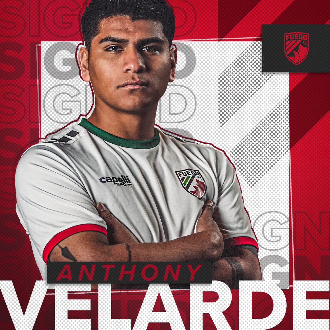 Fuego FC Announce Anthony Velarde as First Club Signing : r/USL1