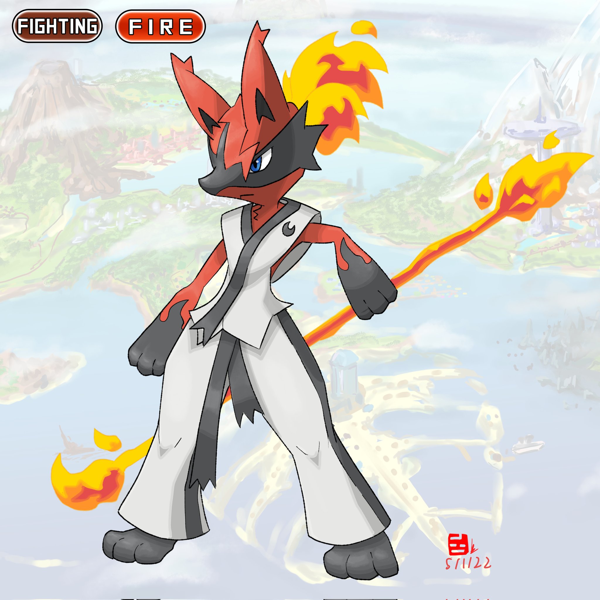Pokemon Lucario Evolution