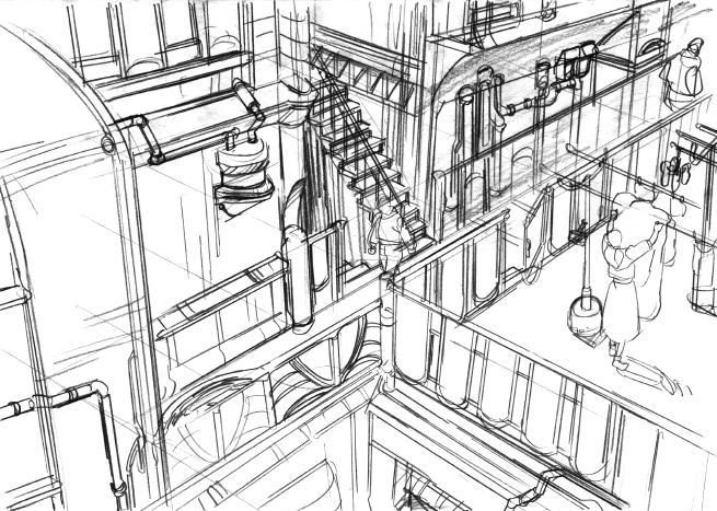 「Some Rough Layouts from Uru in Blue / Aoki Uru (蒼きウル) 」Grardoxの漫画