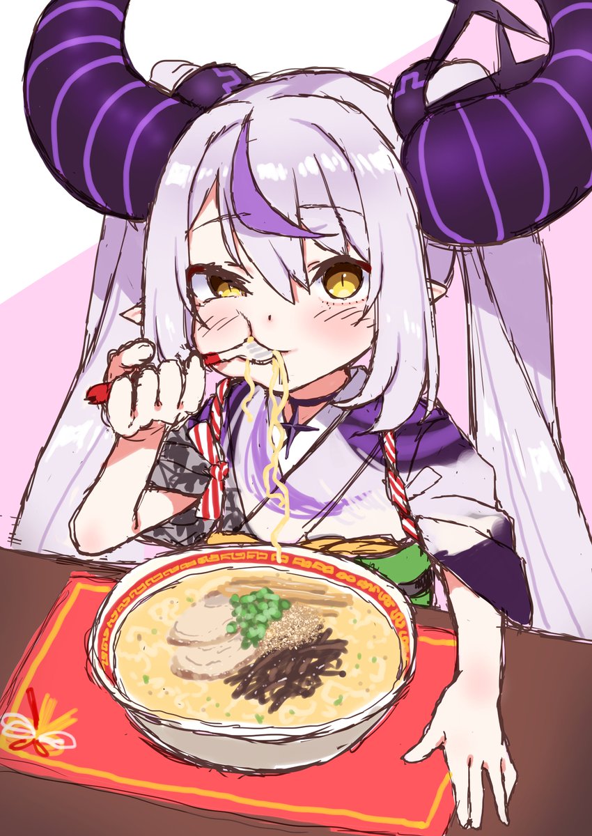 「子供なんよ #Laplus_Artdesu 」|sera@シン・エルデの王マンのイラスト