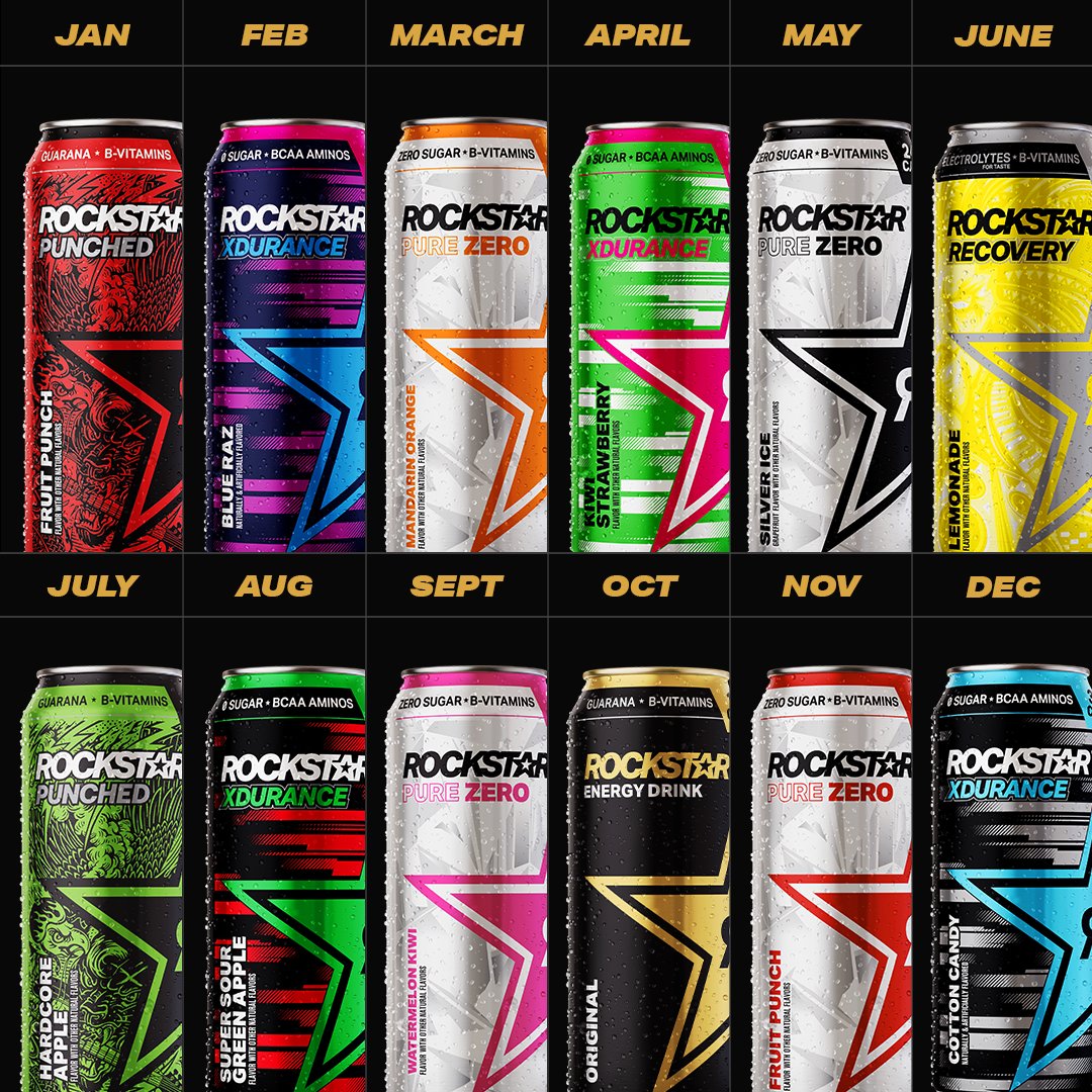 Rockstar Energydrink Rockstar Bubbleburst Energy Drink 500ml – Selva