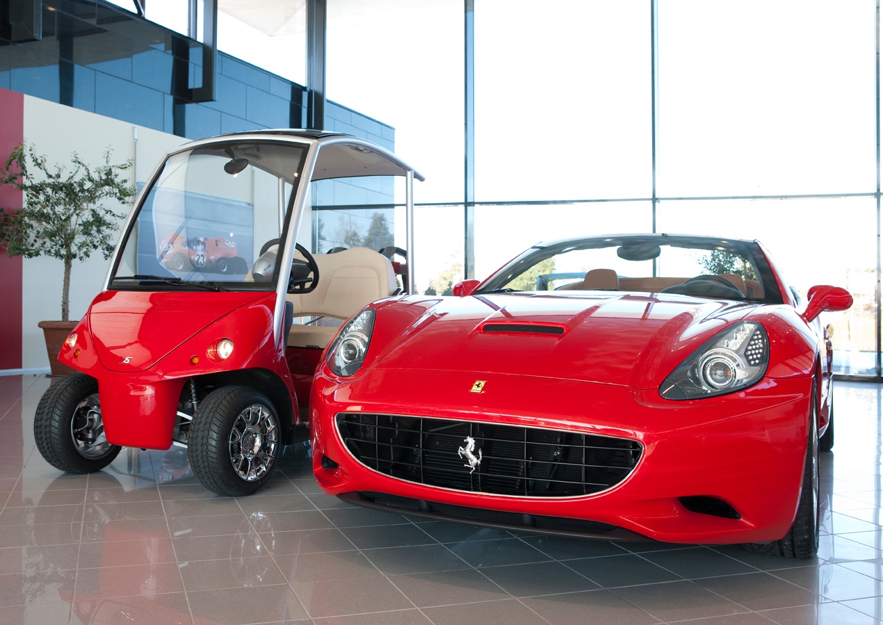 Ferrari Golf Cart