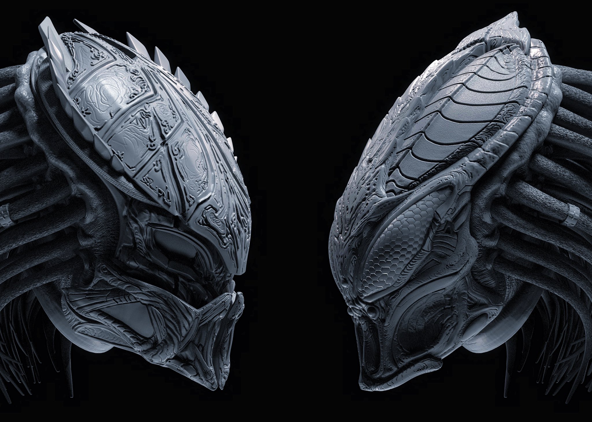 Predator Head Helmet