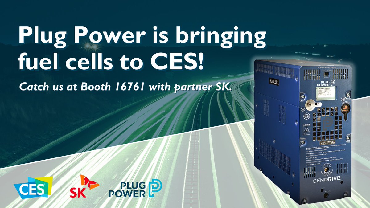 Plug Power Inc. on Twitter: Catch us at #CES2022! We’ll be at partner ...