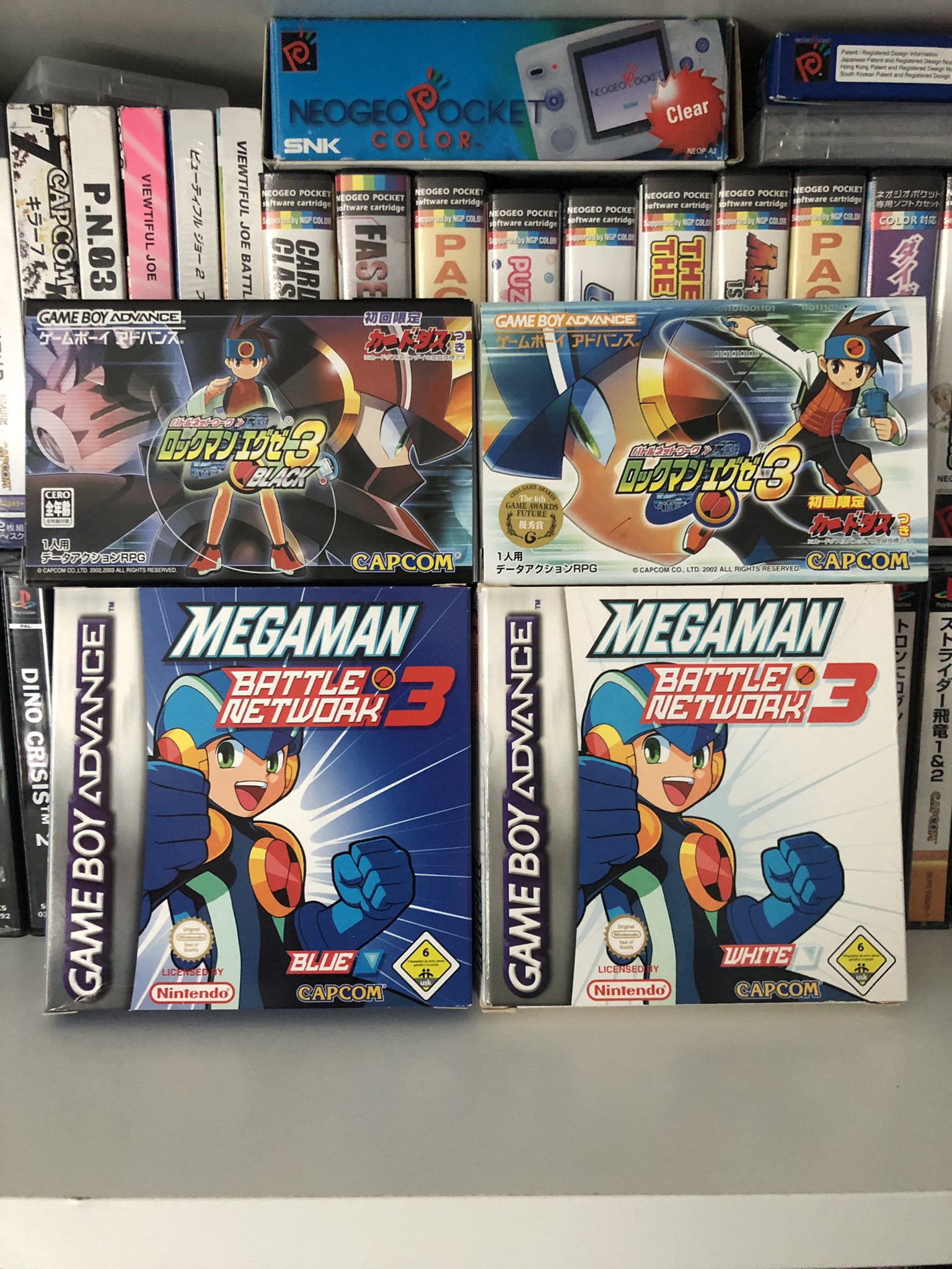 Mega Man Box Art Comparison