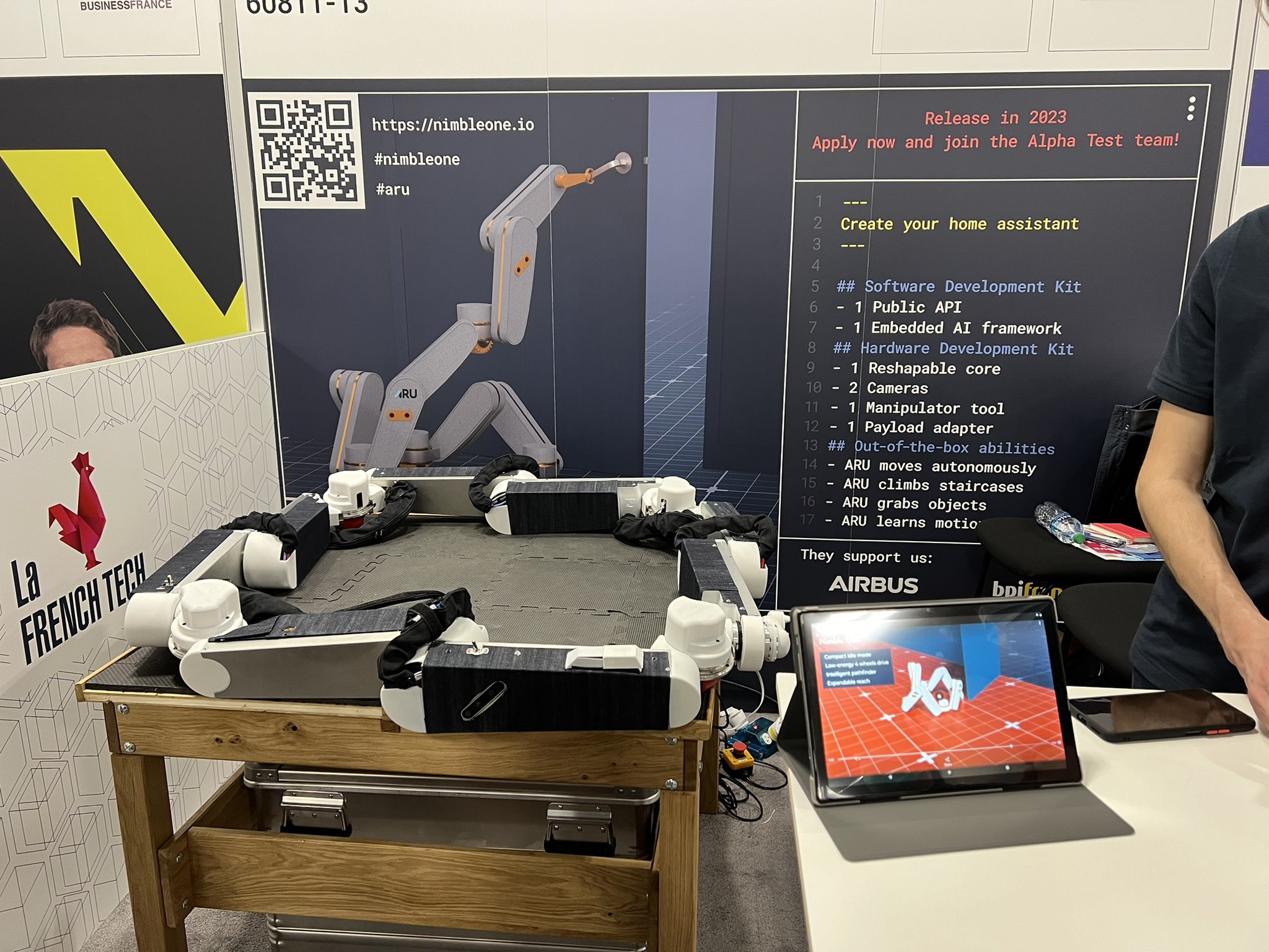 Melonee Wise on Twitter: "Well this is different, the nimble one is a crawling/rolling robot ...