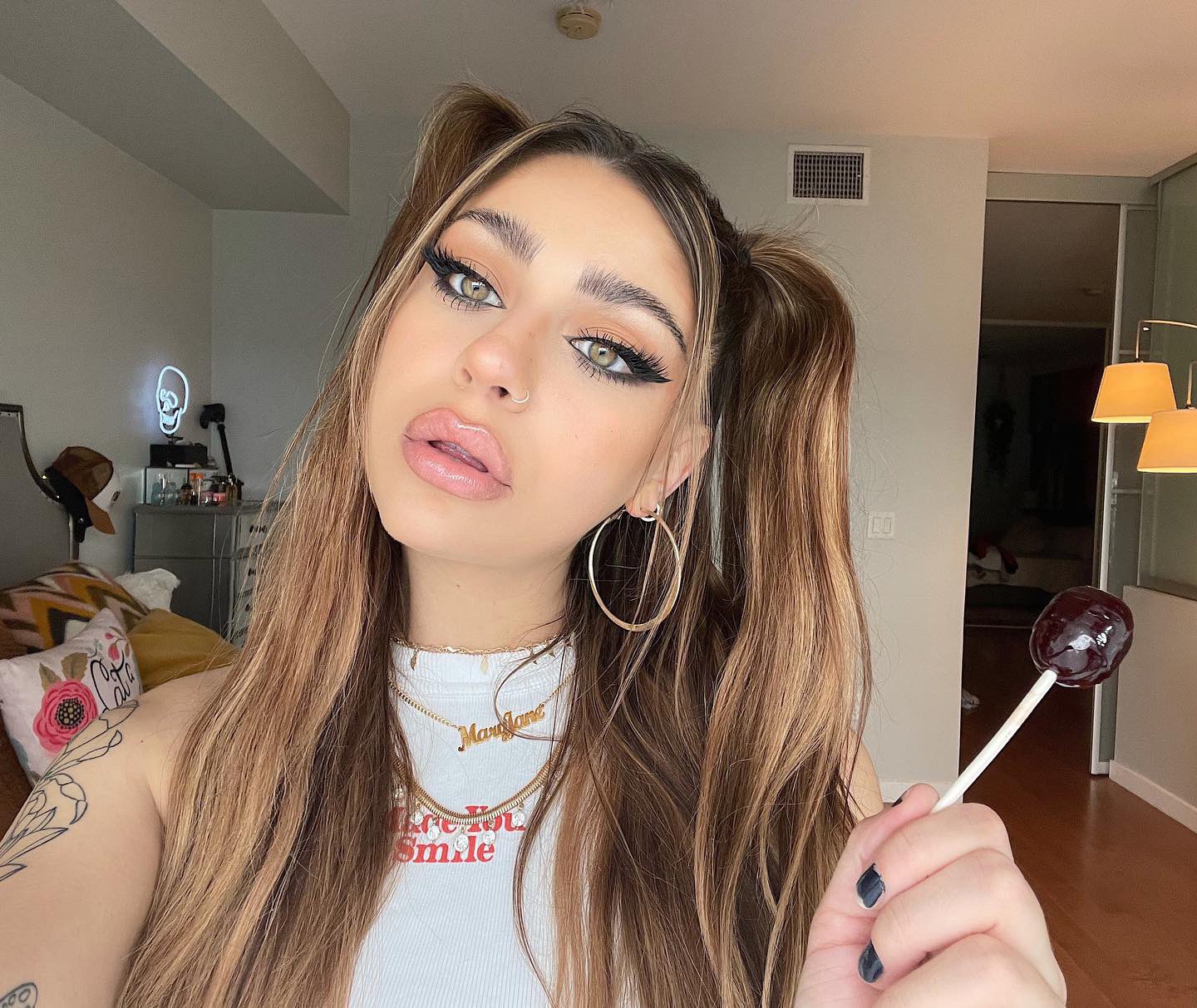 Andrea Russett 2022 Hair