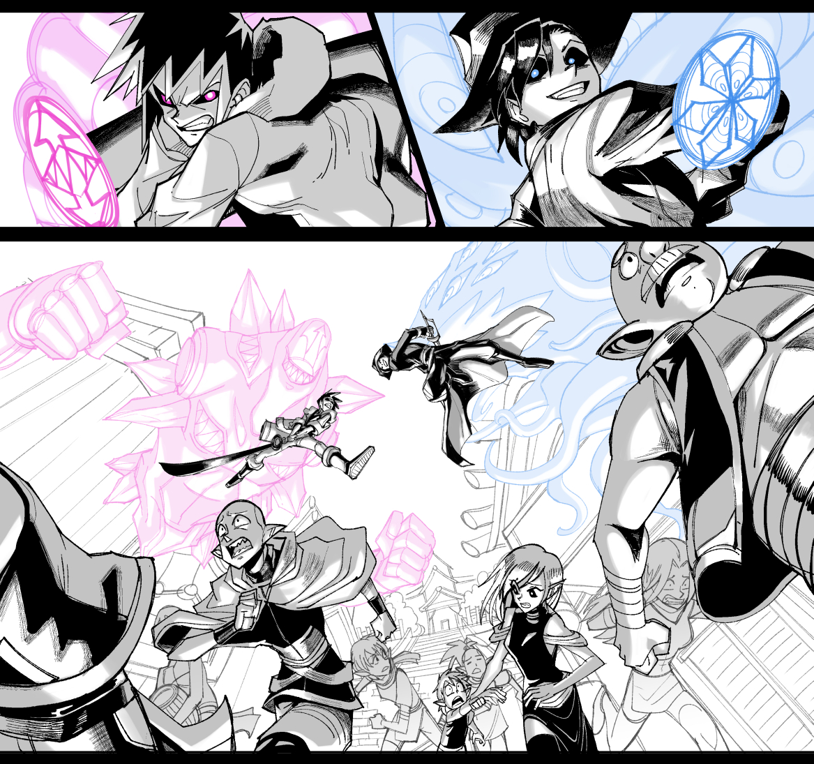 Dirty Avatars" - isekai gone wrong. On」|blueHare (Cody's Art)の漫画