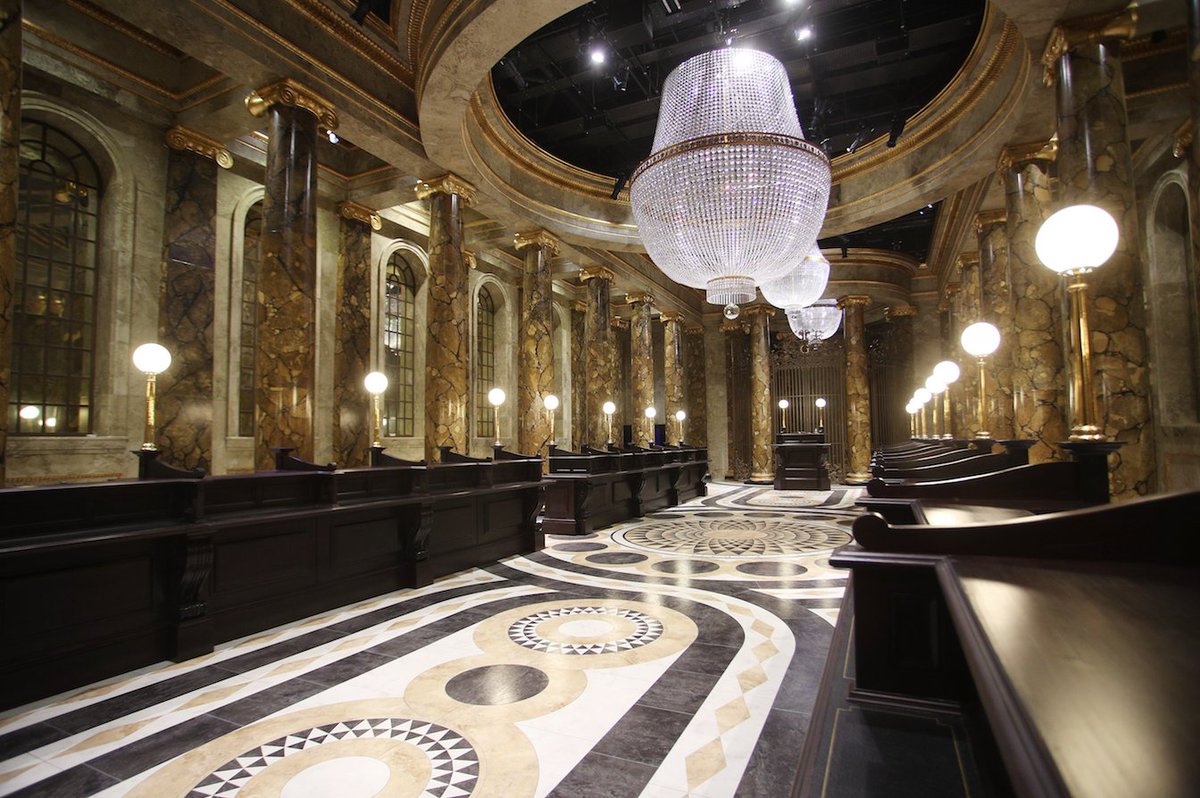 The more recently built Gringotts bank at Warner Bros.' Harry Potter ...