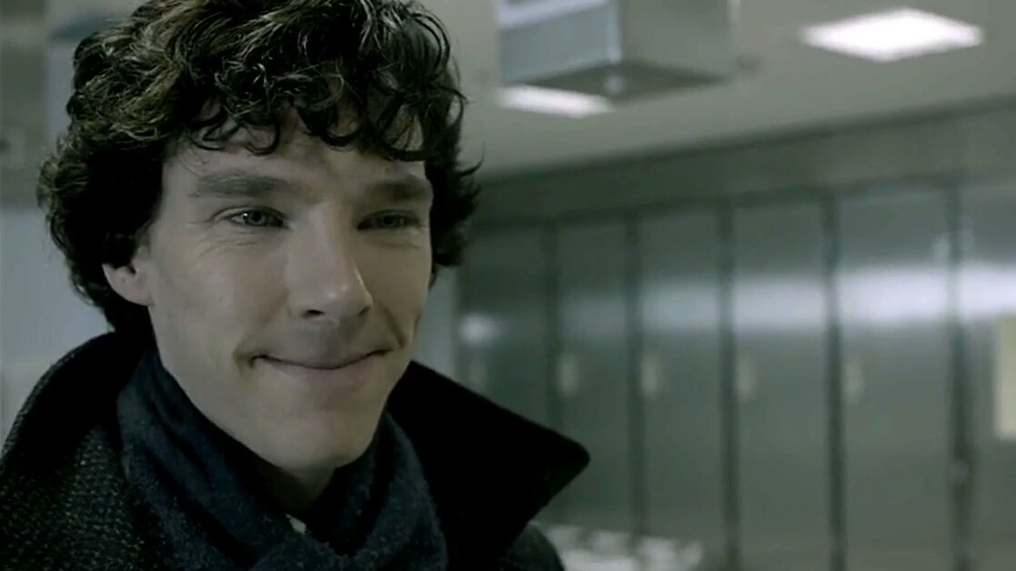 Sherlock Happy