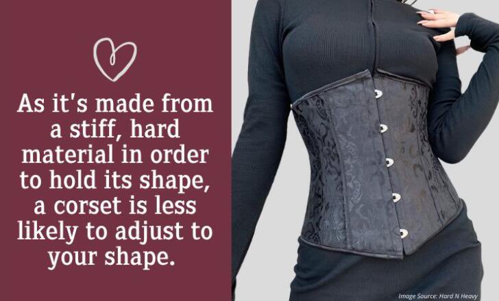 Charts and measurements may vary between different types of corsets. In ...