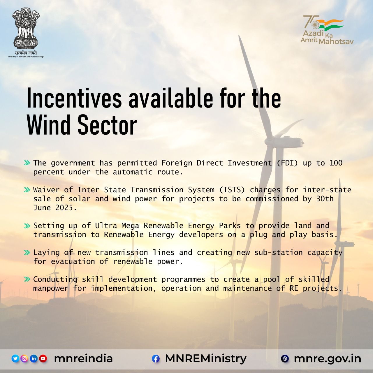 Ministry of New and Renewable Energy (MNRE) on Twitter: "The Government has taken several steps ...