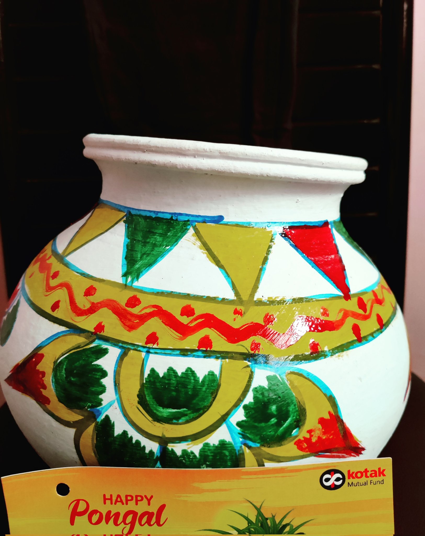 Pot Painting Designs For Pongal