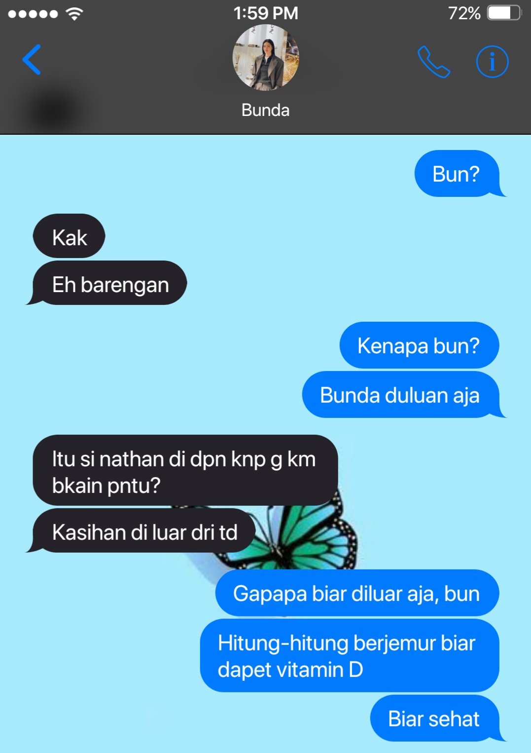 Ocha on Twitter: "1O9. Kale sama nathan mah berantem mulu, bun https://t.co/AXtxHIzgdk" / Twitter