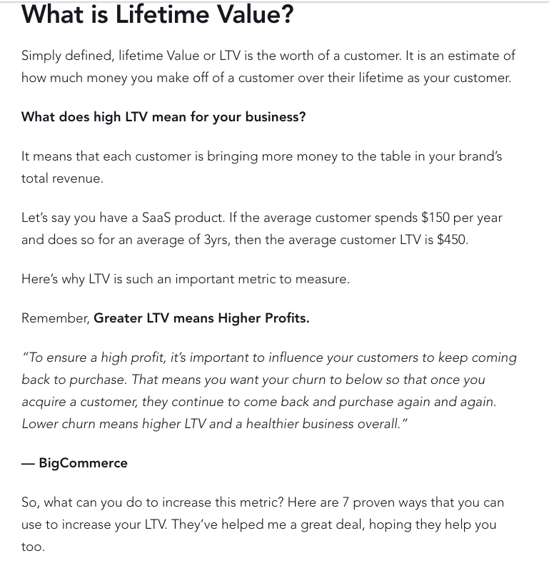 9 Proven Ways To Improve Lifetime Value For Your eCom brand or SaaS ...