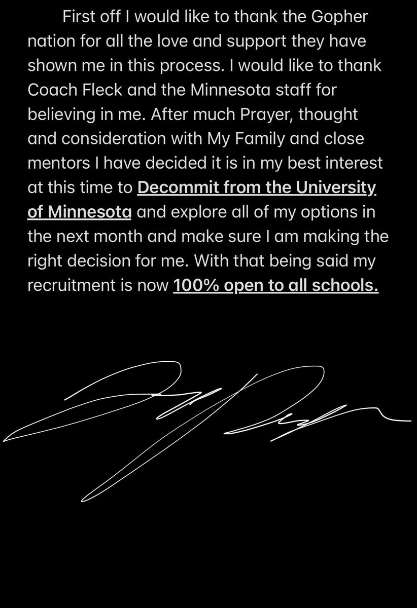 2022 3* Edge Jack Pyburn decommits from Minnesota : r/CFB