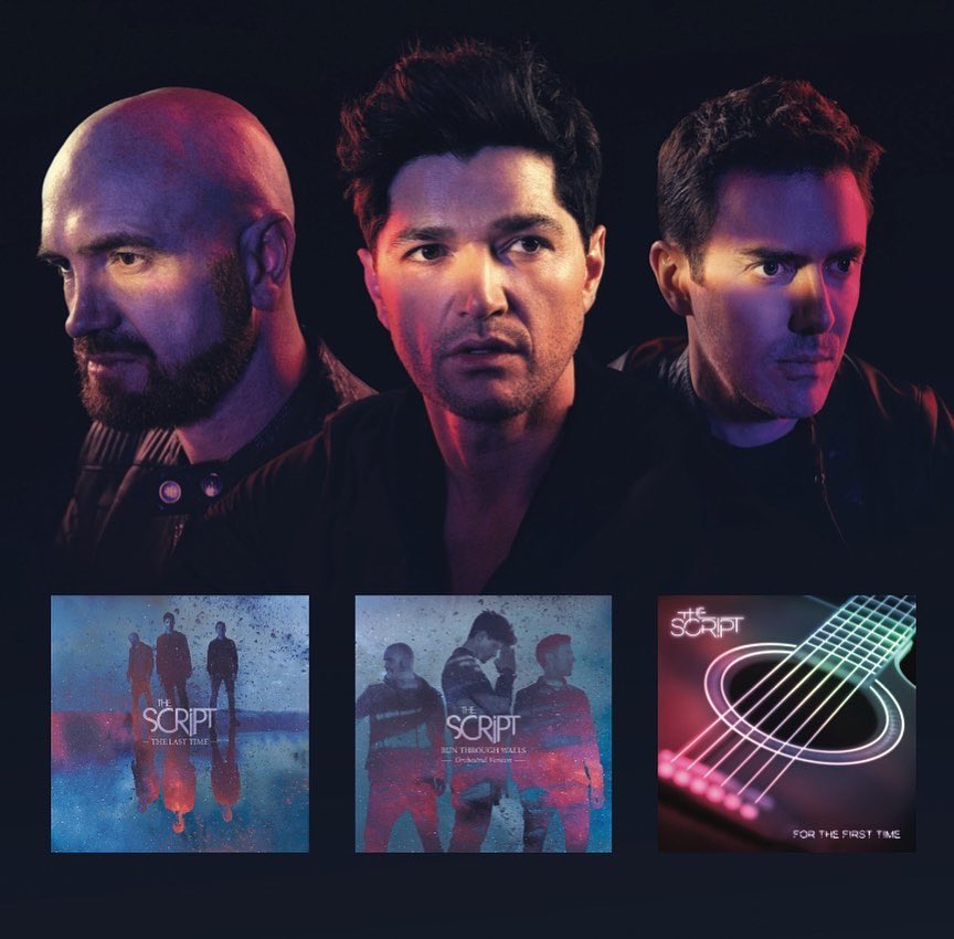 The Script For The First Time Album Cover