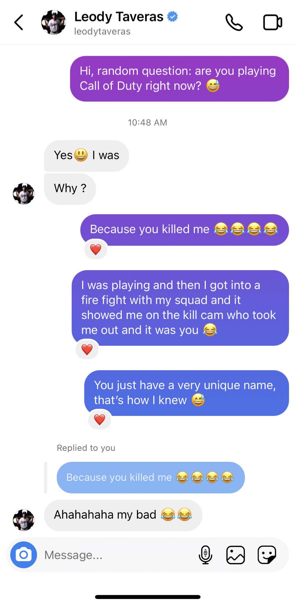Call Of Duty Pick Up Lines