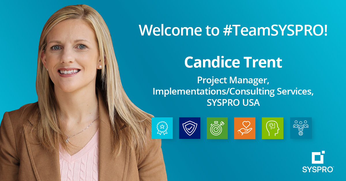 SYSPRO USA on Twitter: "Say hello to Candice Trent, Project Manager! No stranger to the industry ...