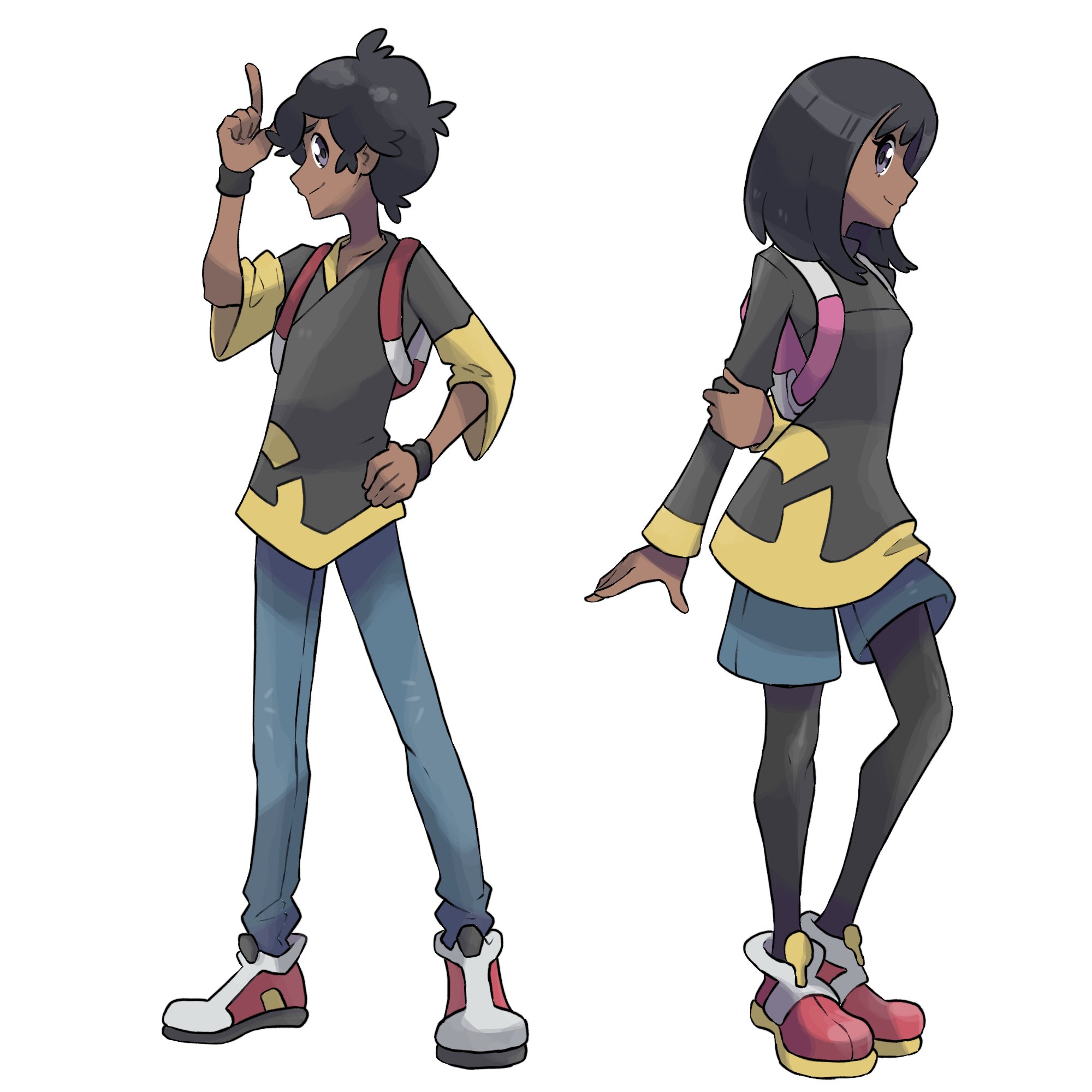 Dark Skinned Pokemon Trainer