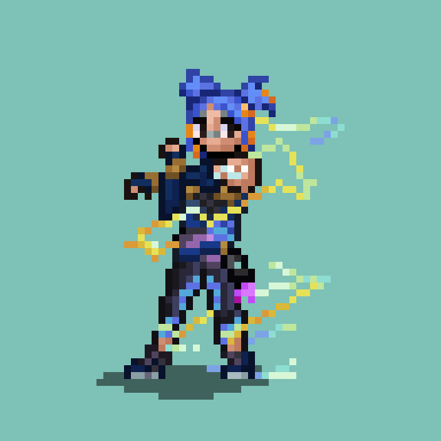 Neon Valorant Pixel Art GIF - Neon VAlorant Pixel Art - Discover🐘 Baixe ...