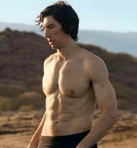 Adam Driver Shirtless
