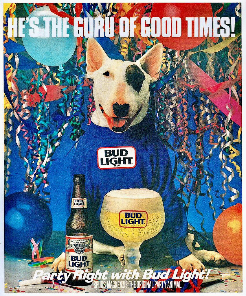 Spuds Mackenzie Ad