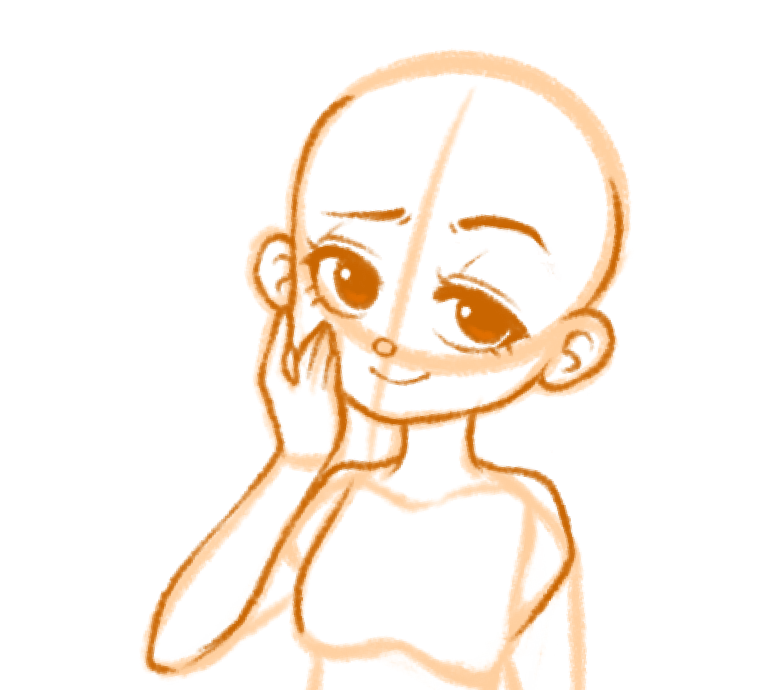 Chibi Anime Base Girl