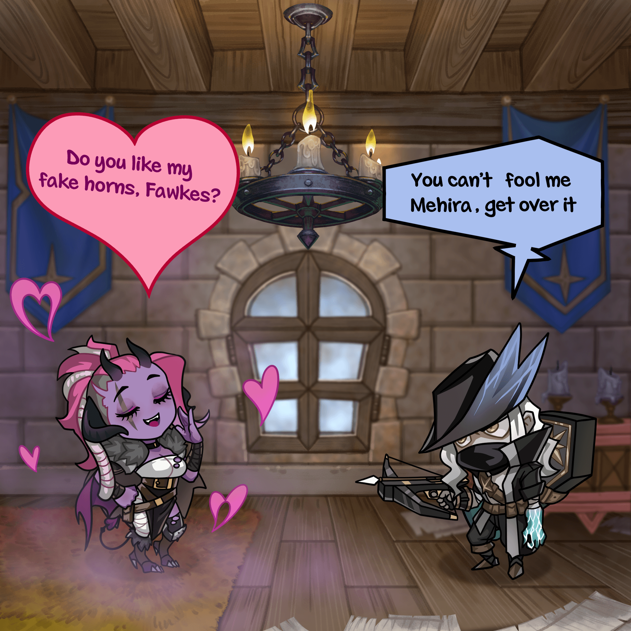 Afk Arena On Twitter For Mehira A New Year Means New Plans To Seduce Fawkes 😂 This Time She