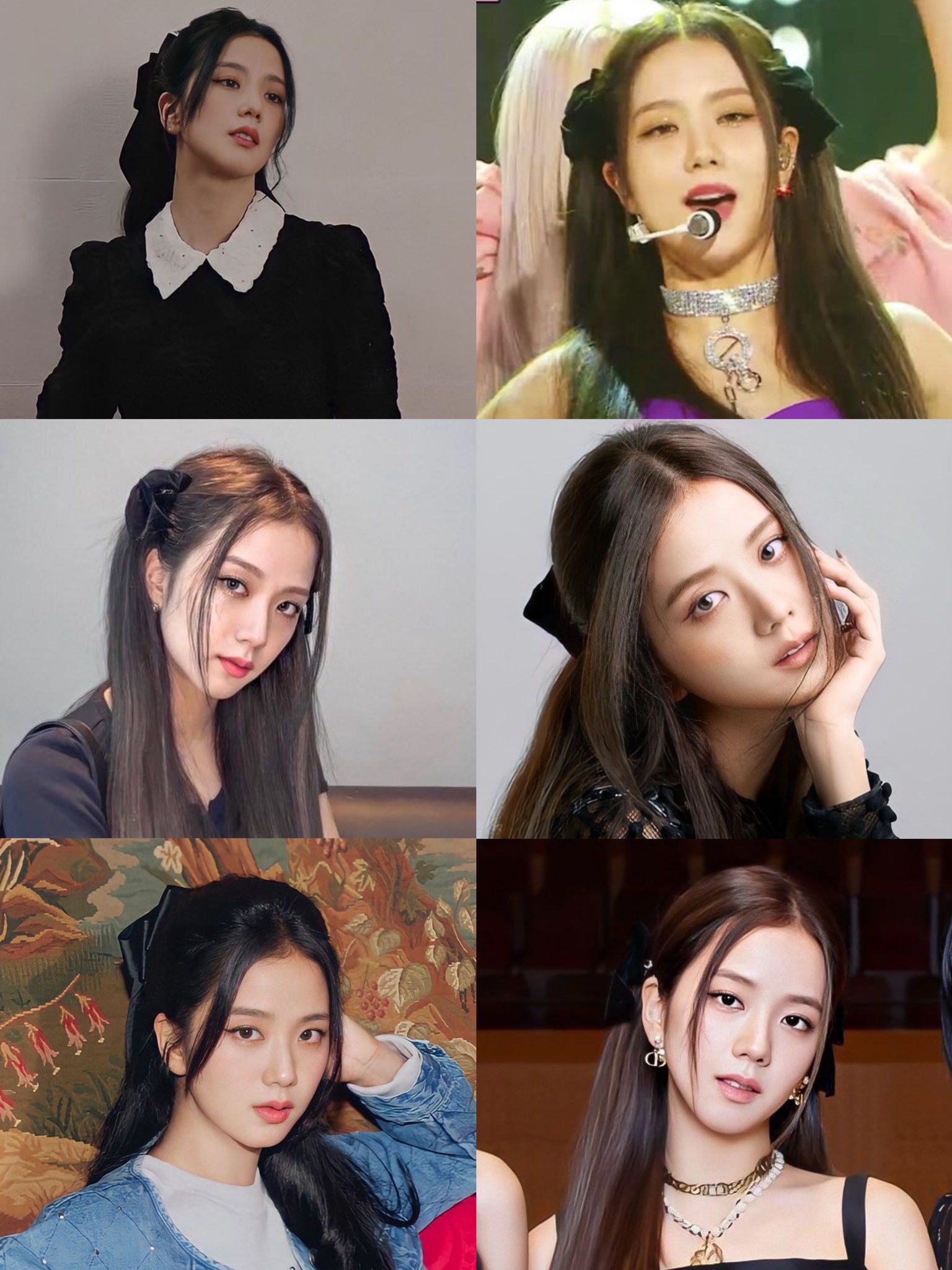 ☕️ On Twitter Im Honestly So In Love With Kim Jisoos Ribbon