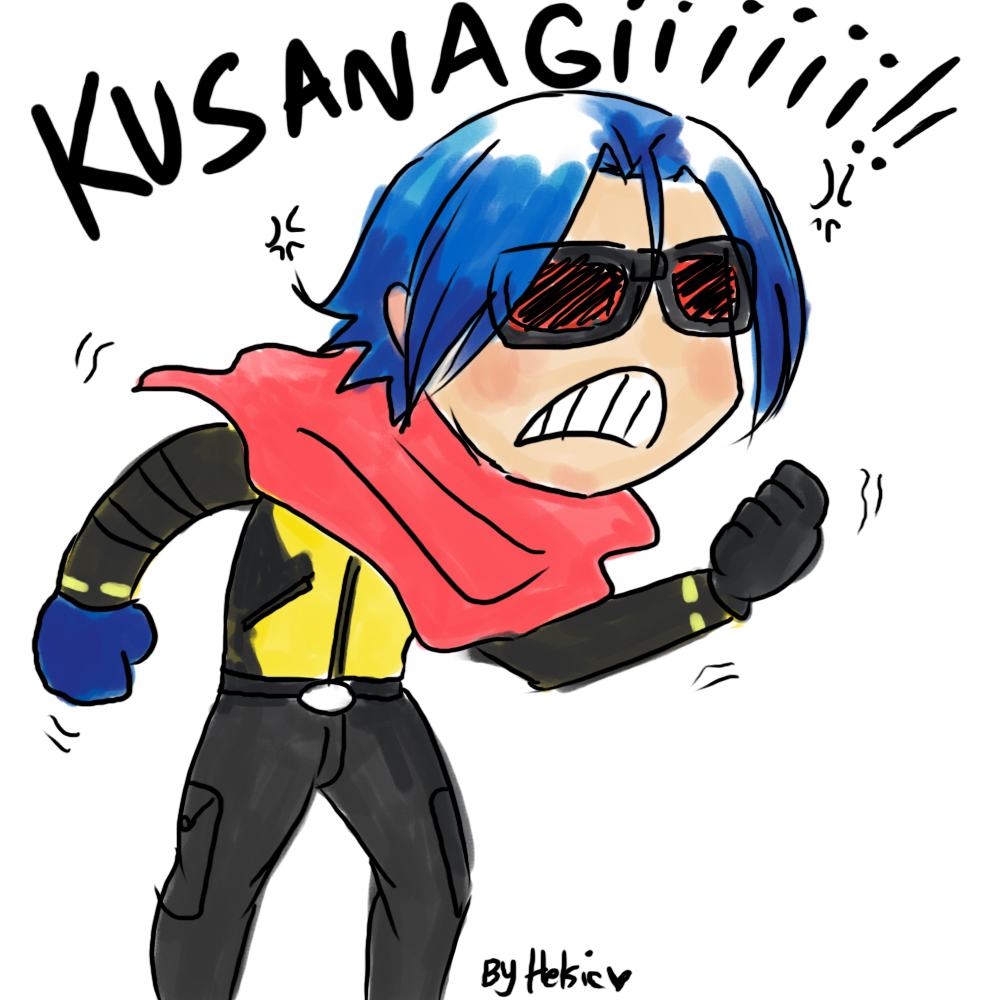 Anime Study Hard Chibi