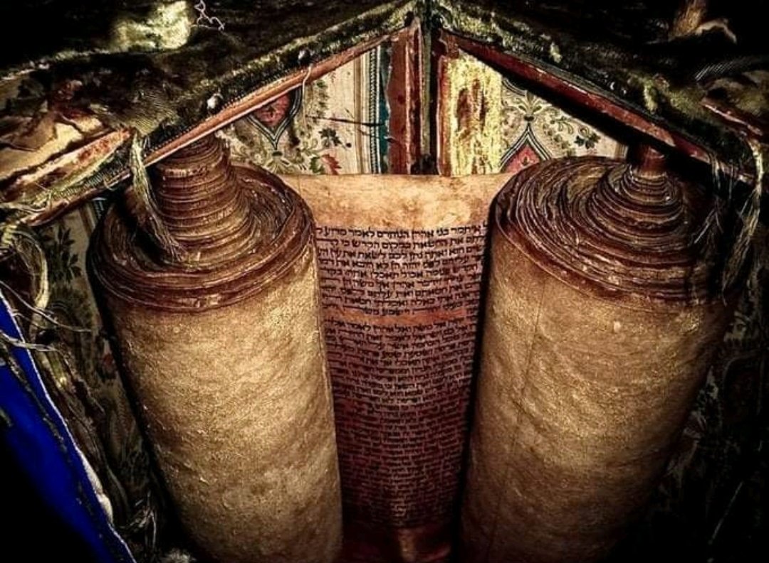 Ancient Torah Scroll