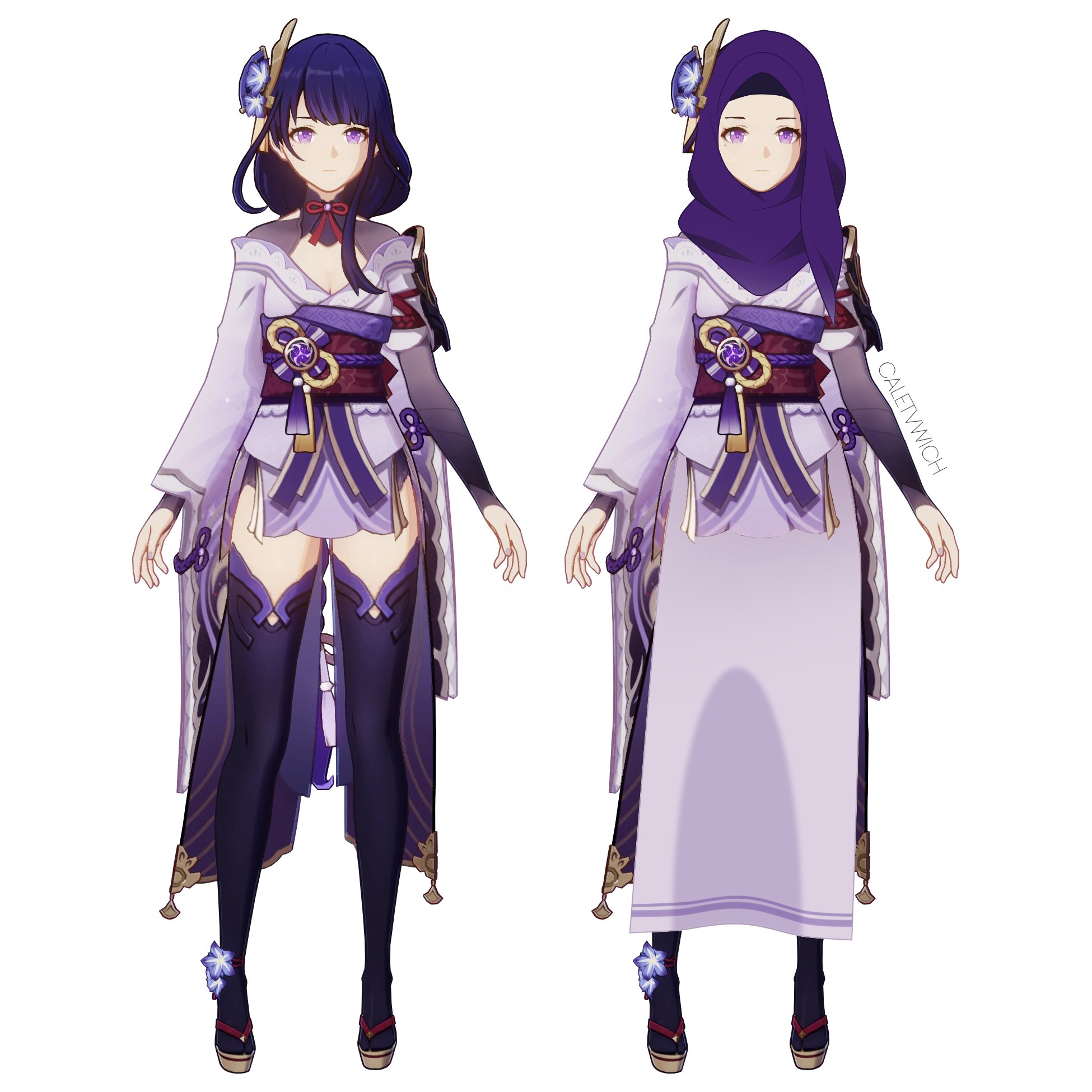 Raiden Shogun Raiden Shogun Genshin Impact By X Point | 3DOcean