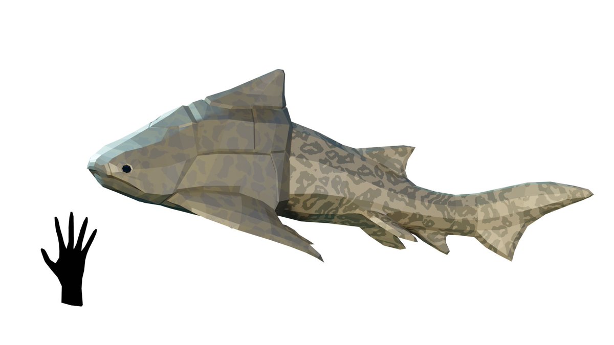 Choose your fighter #8: #lowpoly placoderm version 1.bothriolepis 2 ...